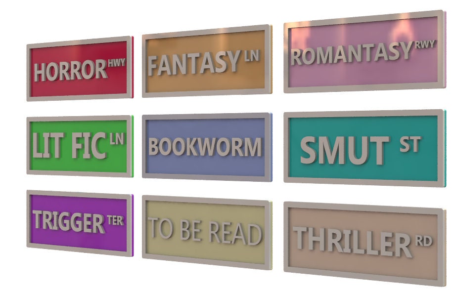 Laser Cut Library Sign SVG Files: Book Lover Decor (digital Download ...