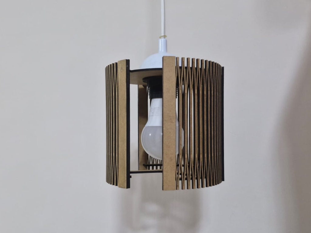 Laser Cut Pendant Light Chandelier SVG Files: 3mm, 1/8 Inch (digital ...