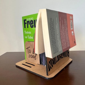 Laser Cut Book Stand SVG: Book Lover Gift (digital Download) - Etsy