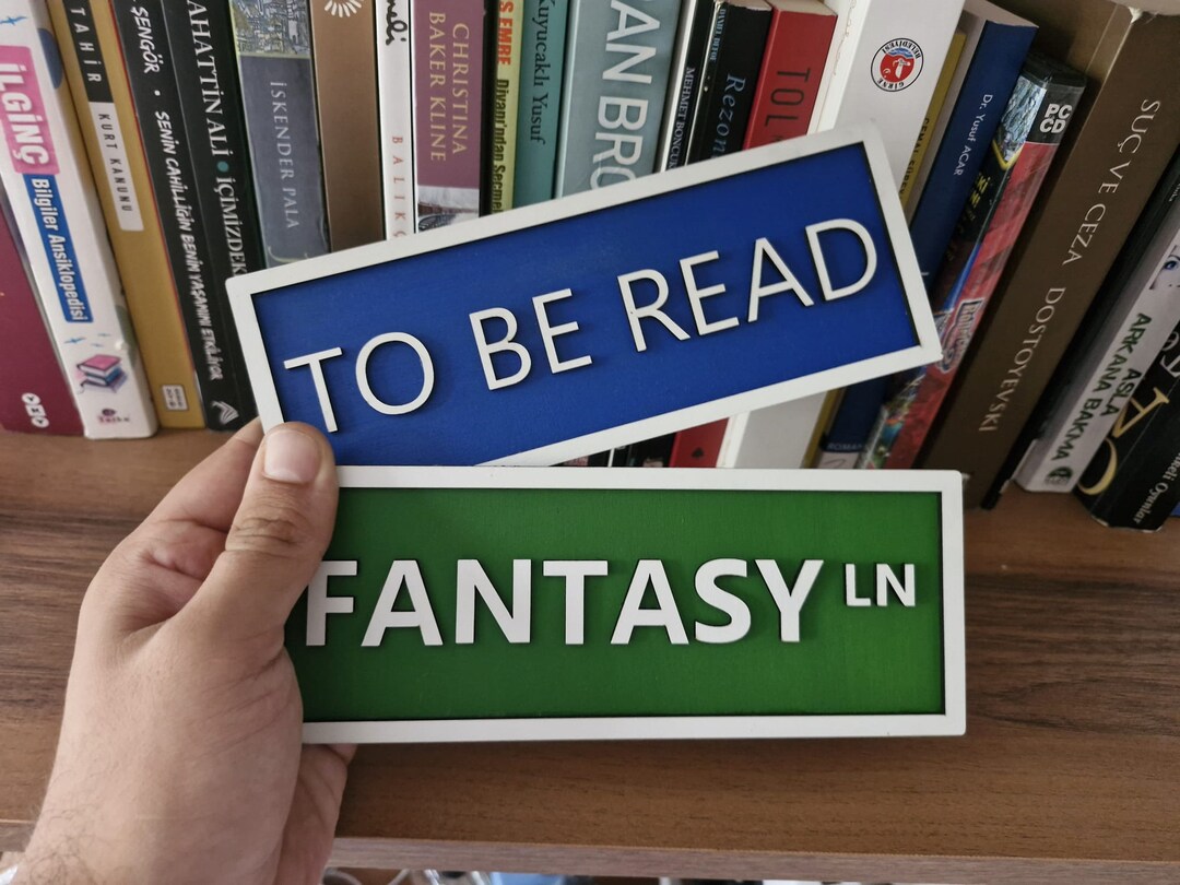 Laser Cut Library Sign SVG Files: Book Lover Decor (digital Download ...