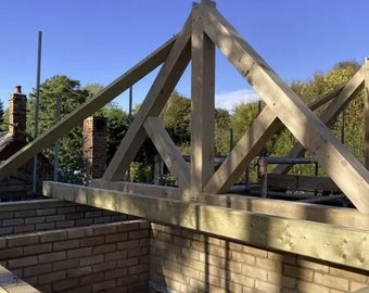 Queen Post Truss Sparrowhawk - Etsy