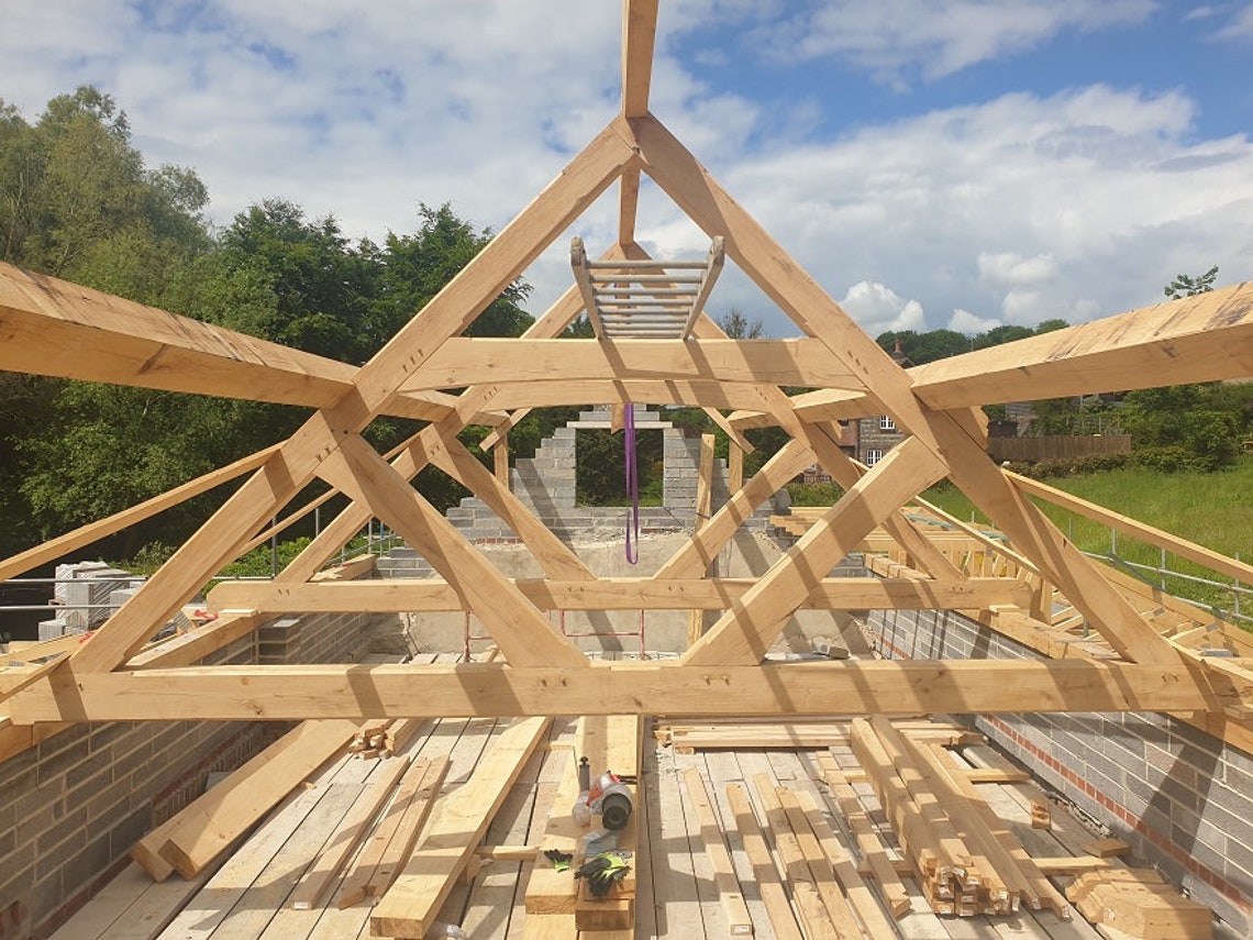 Queen Post Truss Sparrowhawk - Etsy