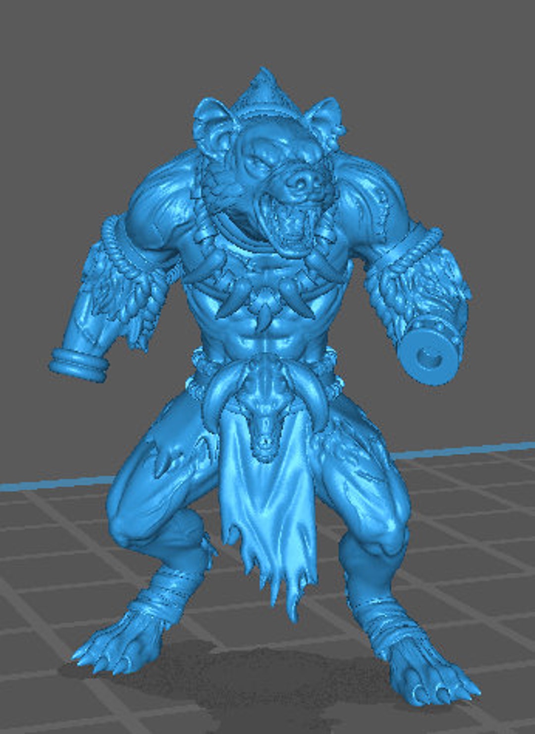 Gnolls, Medium Humanoid gnoll, Multi-model, Tabletop RPG Miniature Dnd ...