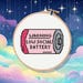 Low Social Battery Cross Stitch Pattern, Instant Download, Pdf Pattern ...