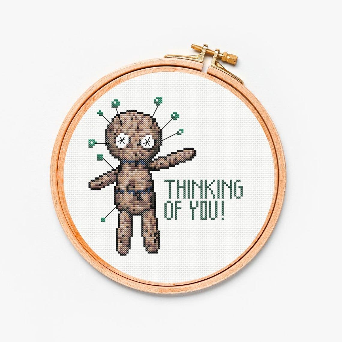 Thinking of Voodoo Cross Stitch Pattern, Instant Download, Pdf Pattern ...