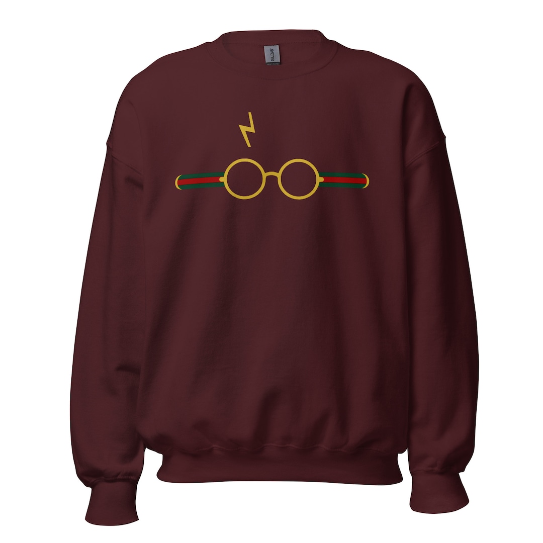 Harry Potter Designer Inspired Sweatshirt, Unisex Logo Inspo Top, Universal Studios Vacation ...