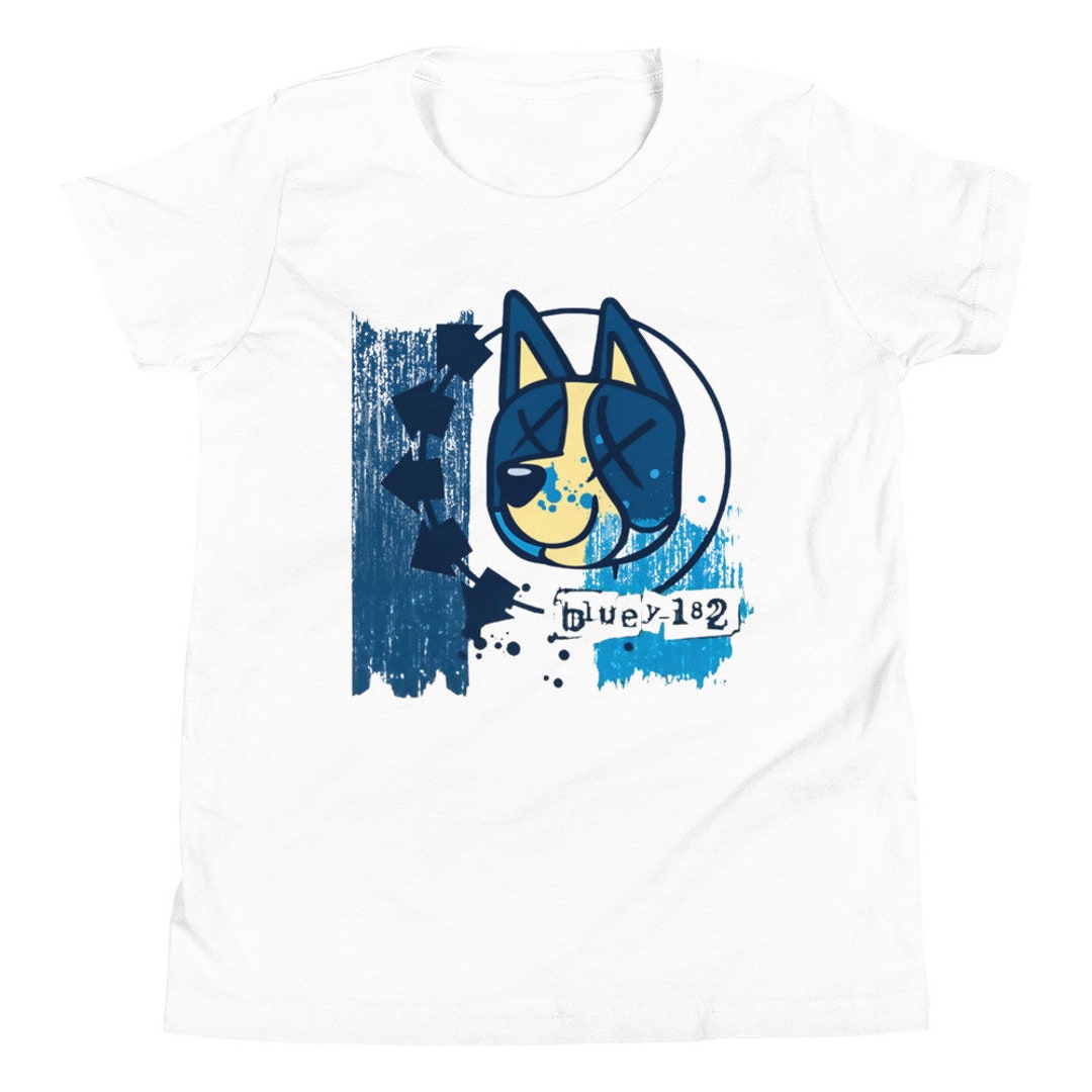 Youth Bluey 182 Inspired Band T-shirt, Kids Disney Shirt, Heeler ...