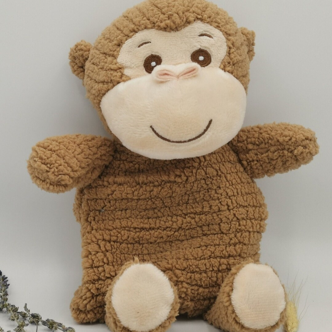 Heatable Monkey, Microwavable Soft Plush Teddy Bear Toys, Wheat ...