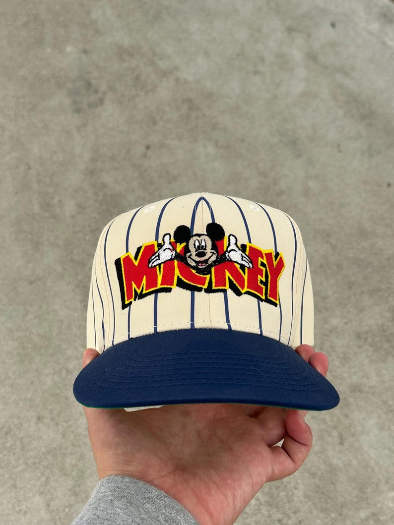 Mickey Mouse Vintage Hat - Etsy