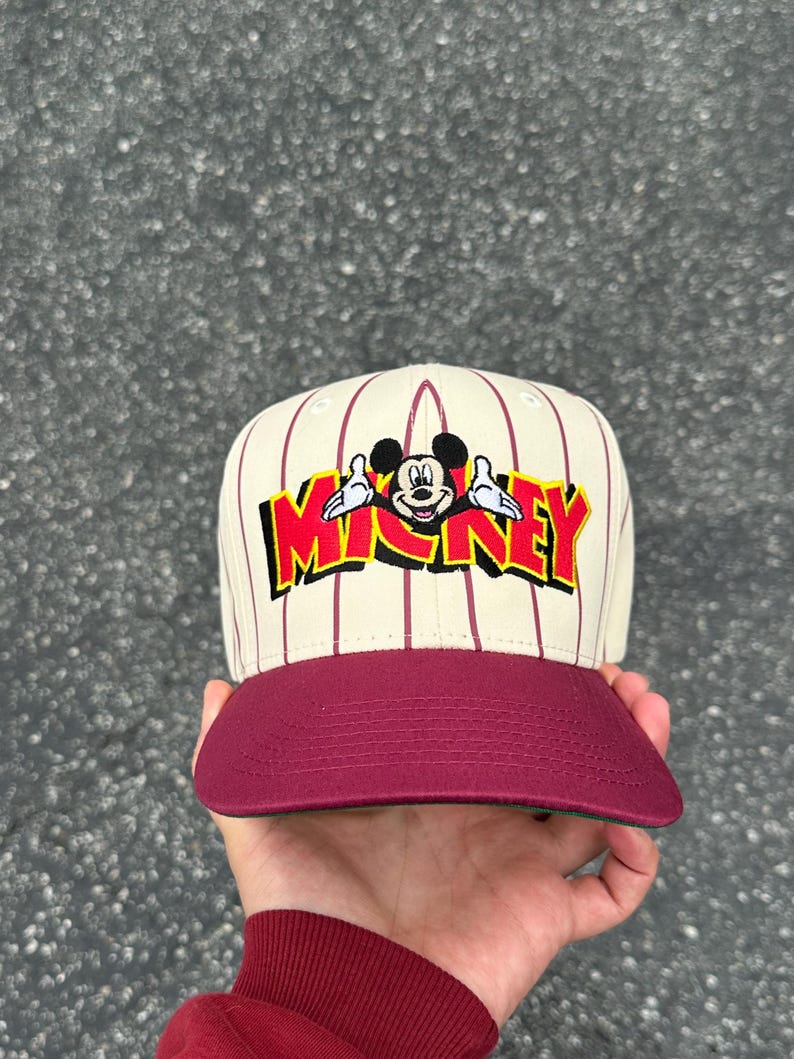 Mickey Mouse Vintage Hat - Etsy