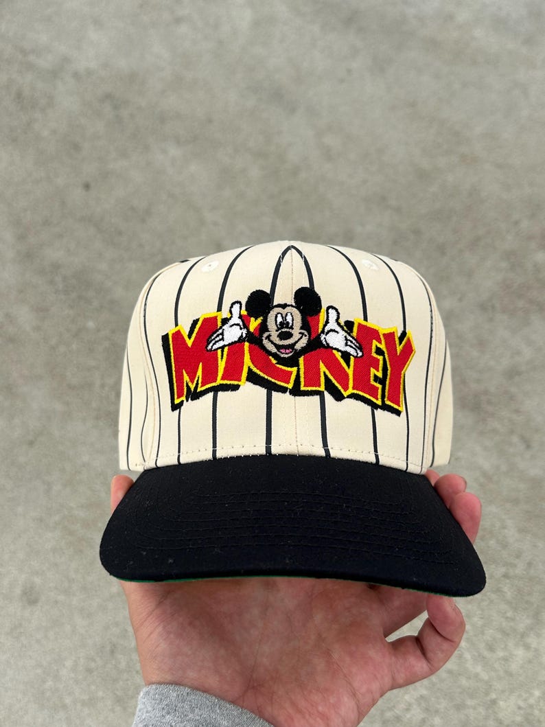 Mickey Mouse Vintage Hat - Etsy
