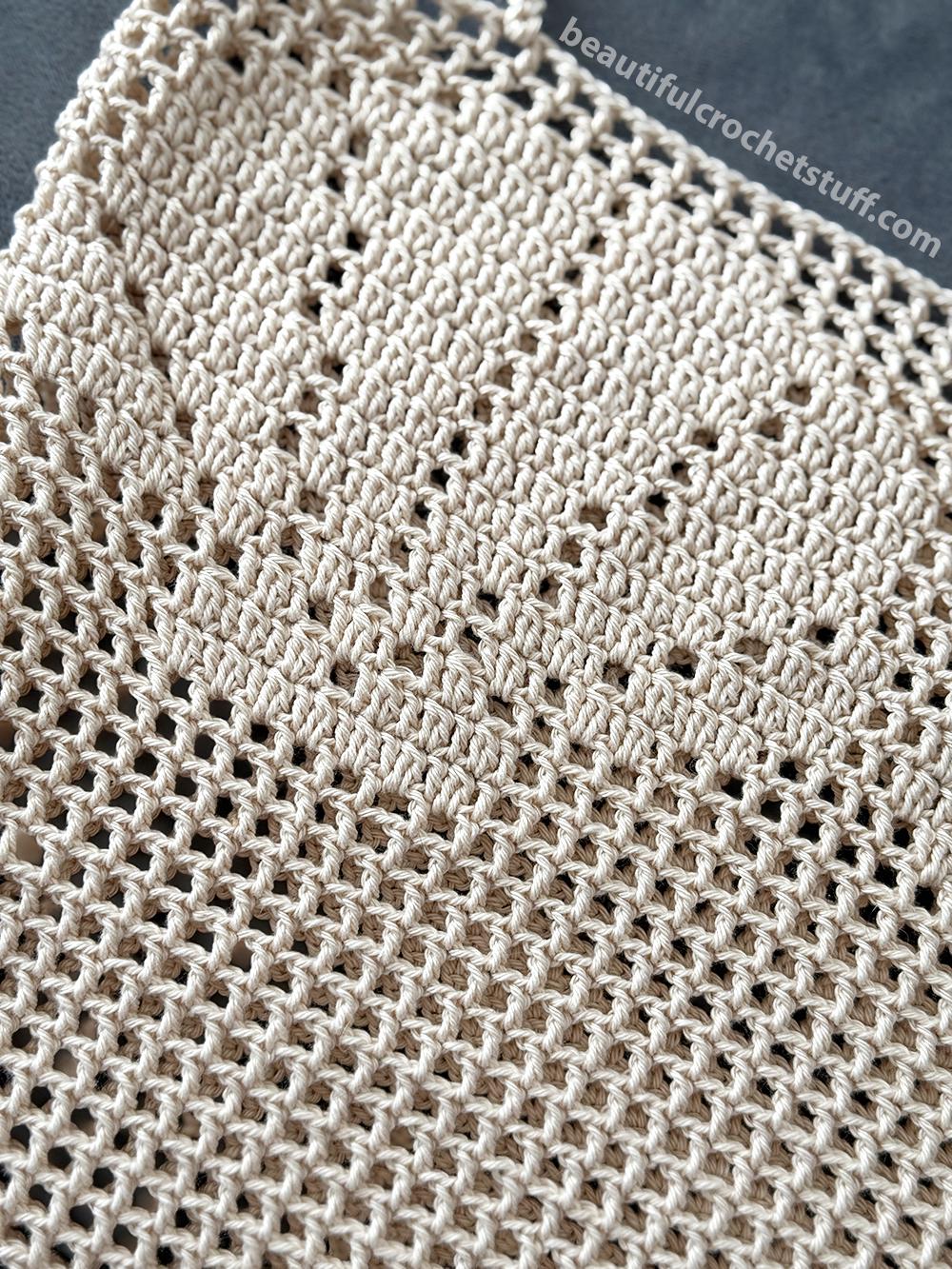 Crochet Mesh Tube Shells Top PDF Pattern: Crochet Shells Top, Crochet ...