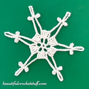 Lace Snowflakes Set PDF Crochet Pattern: Cotton Yarn Christmas Decor - Etsy