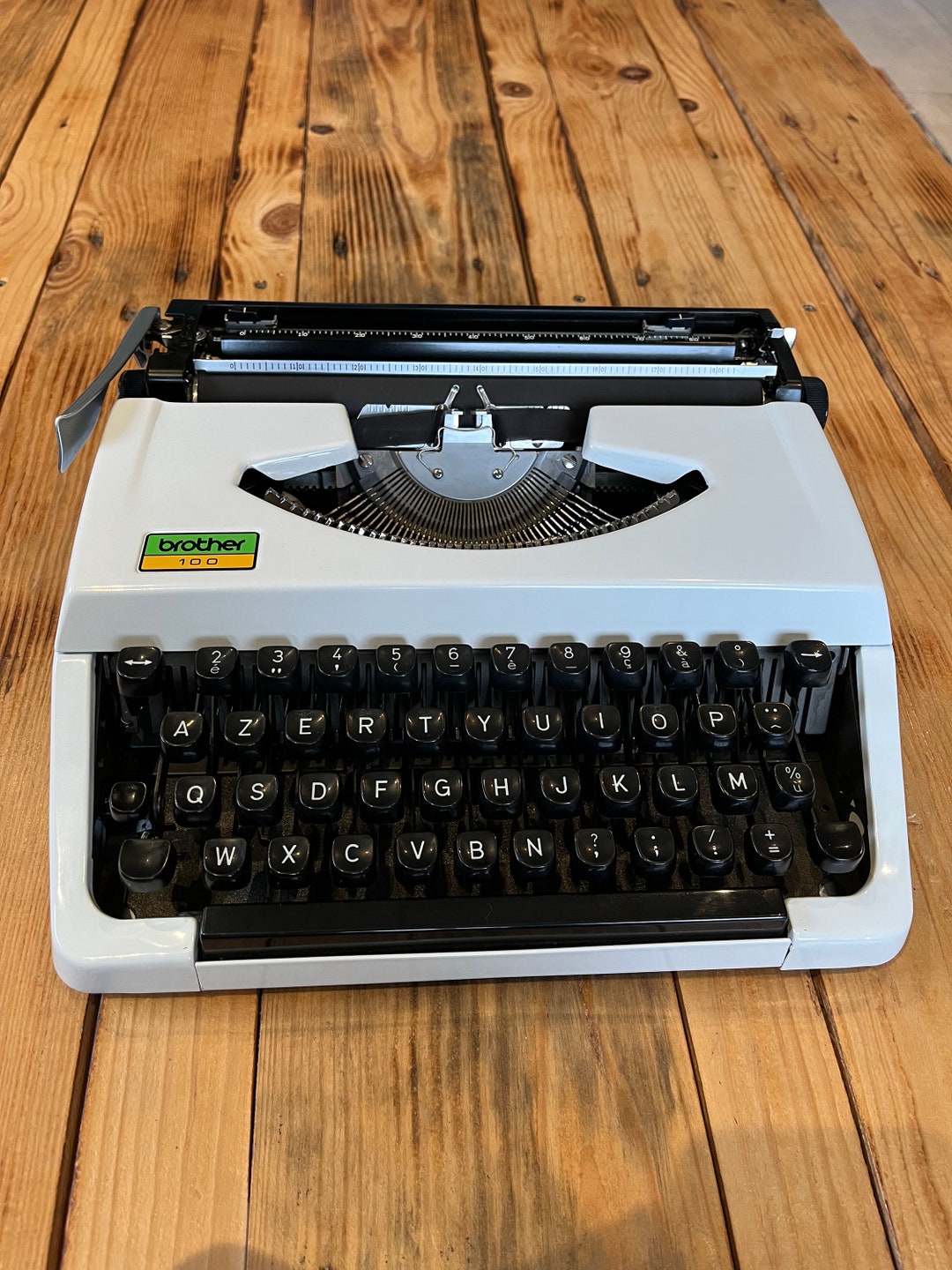 Brother 100 White Typewriter - Etsy