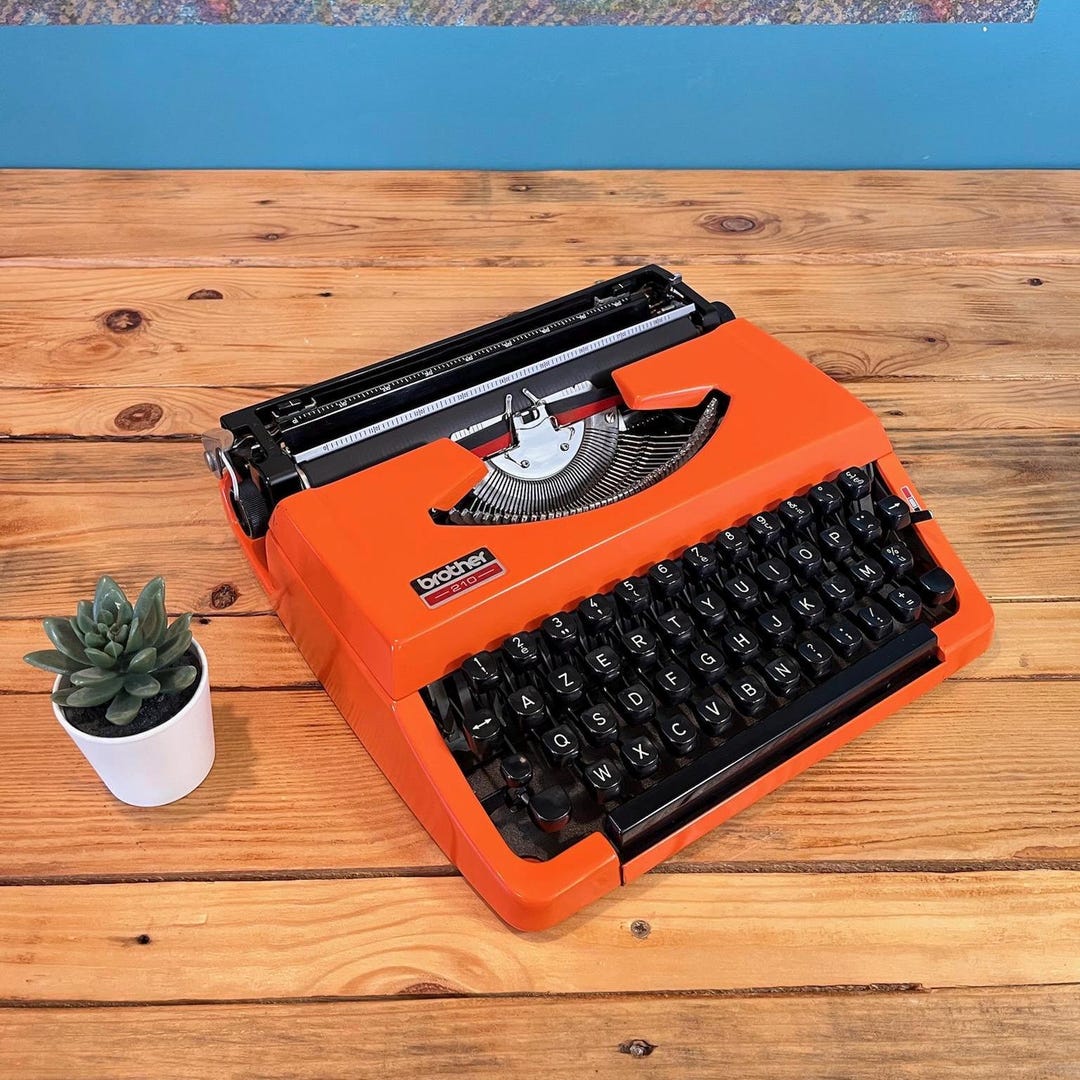 Brother 210 Typewriter - Etsy