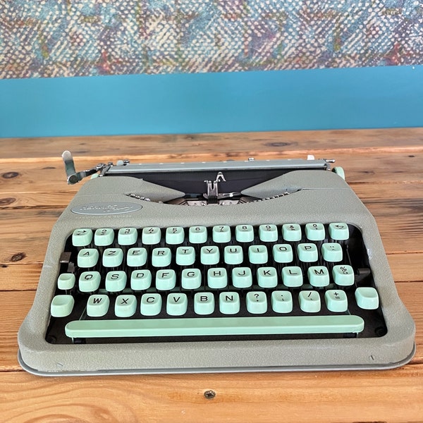 Green Typewriter - Etsy
