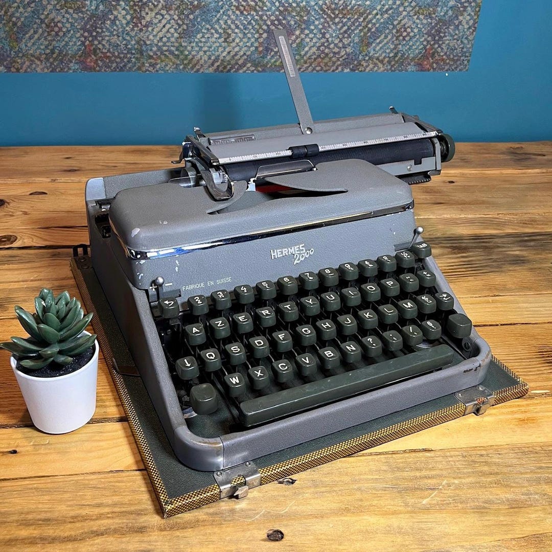 Hermes 2000 Typewriter - Etsy