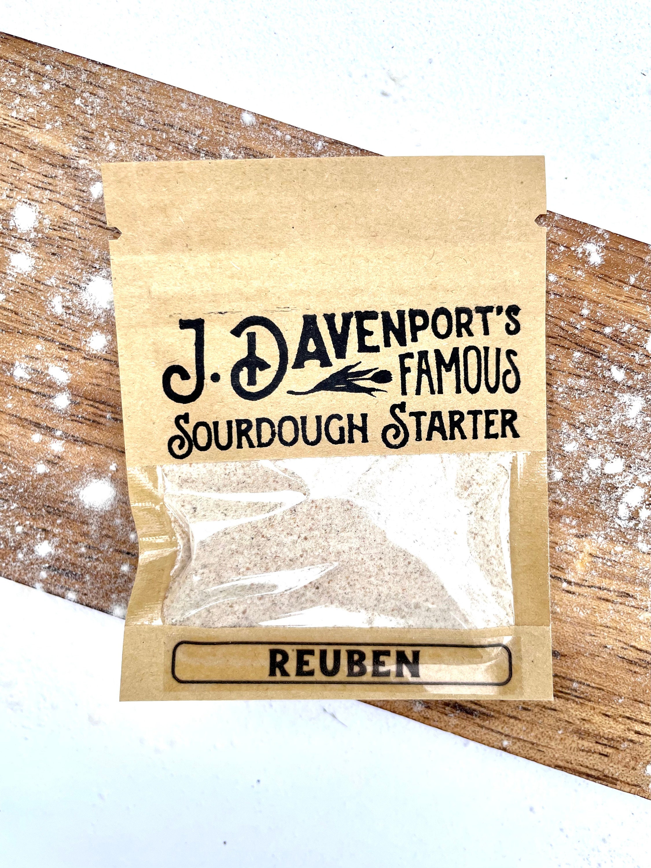 New York JEWISH RYE Sourdough Starter: 100 Years Old, Authentic Wheat ...