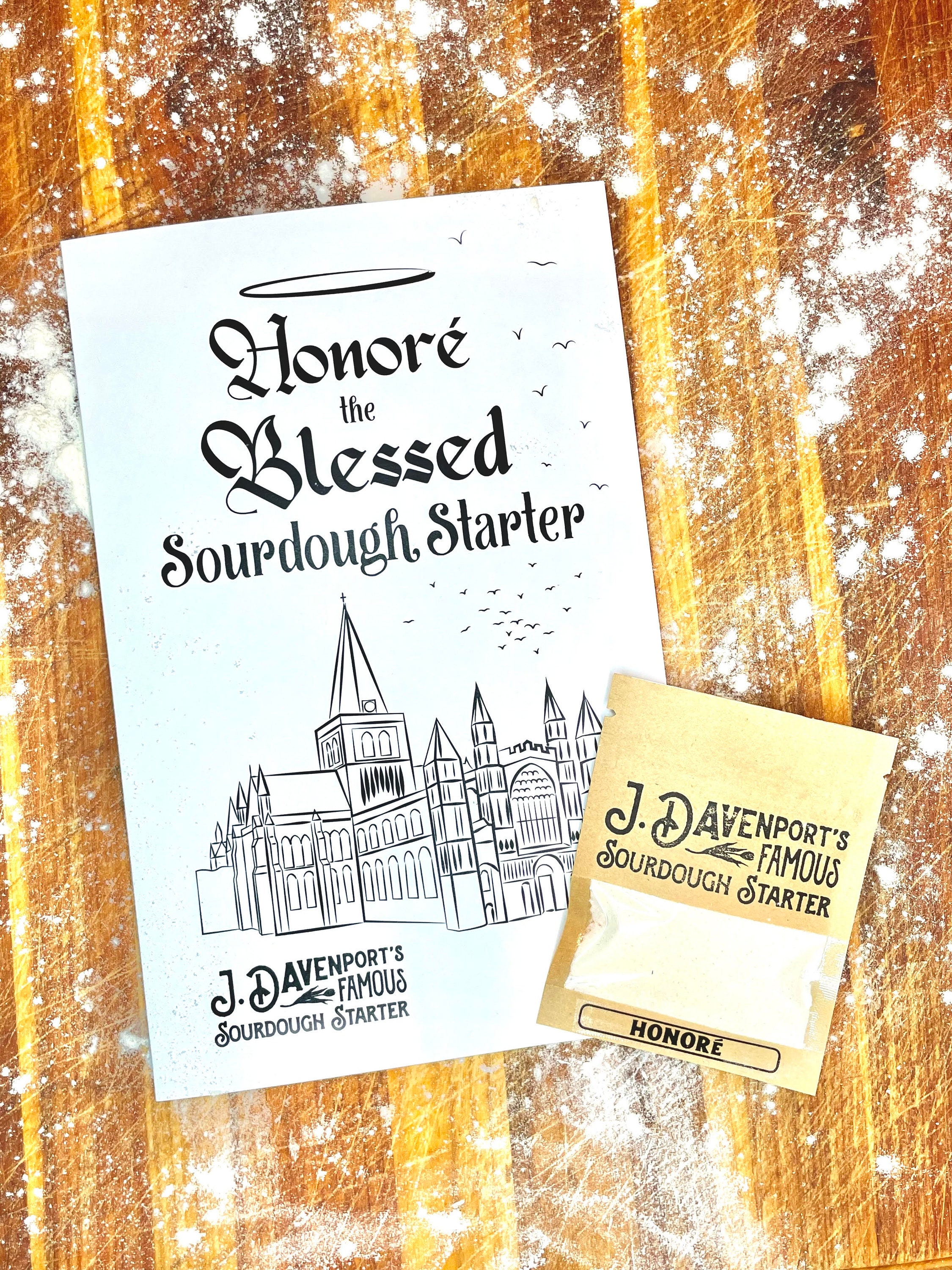 J. Davenport's Famous Sourdough Starter: BLESSED SOURDOUGH STARTER - Etsy