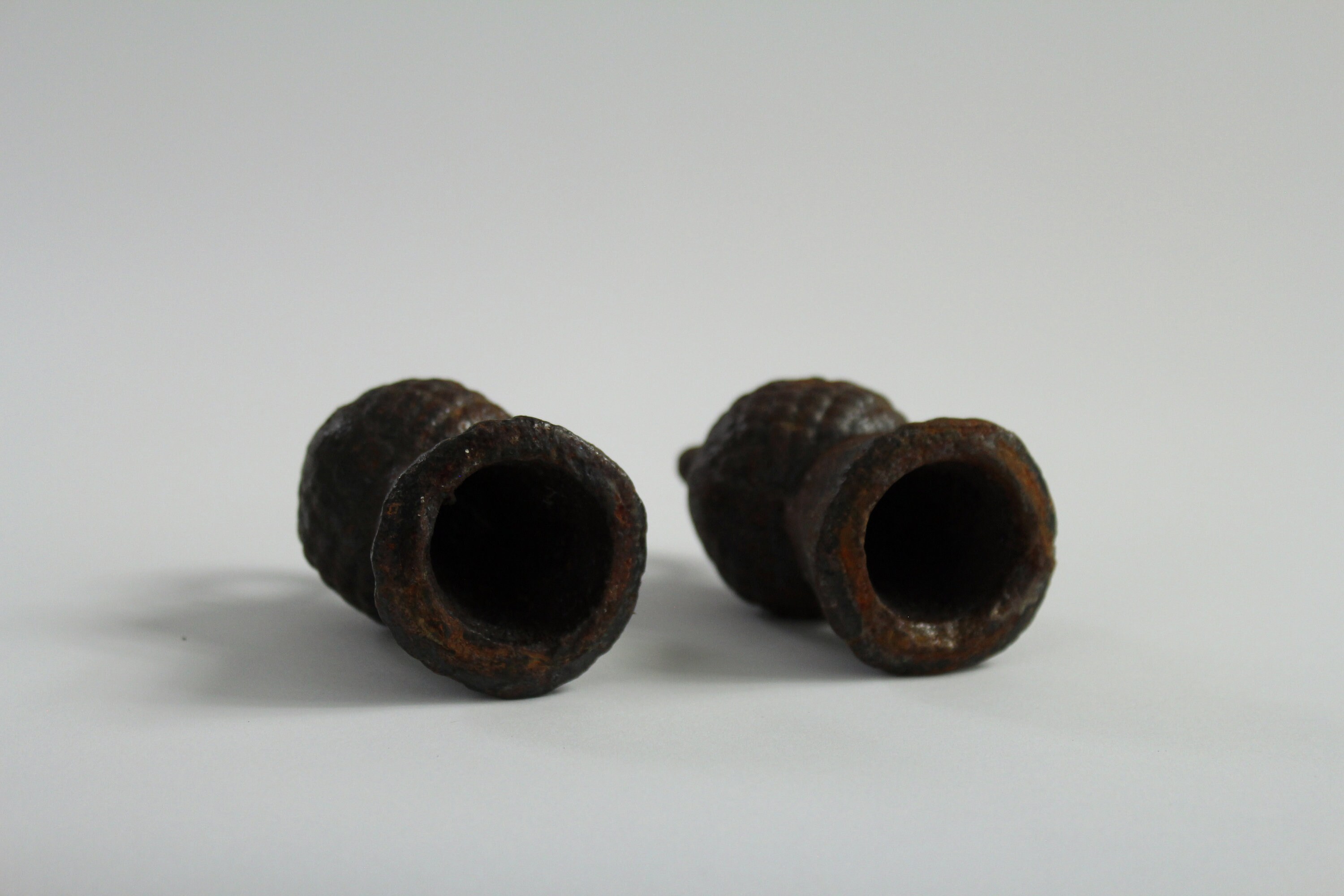 Vintage Tassel Cast Iron Garden Gate Weights / Paperweights / Doorstops ...