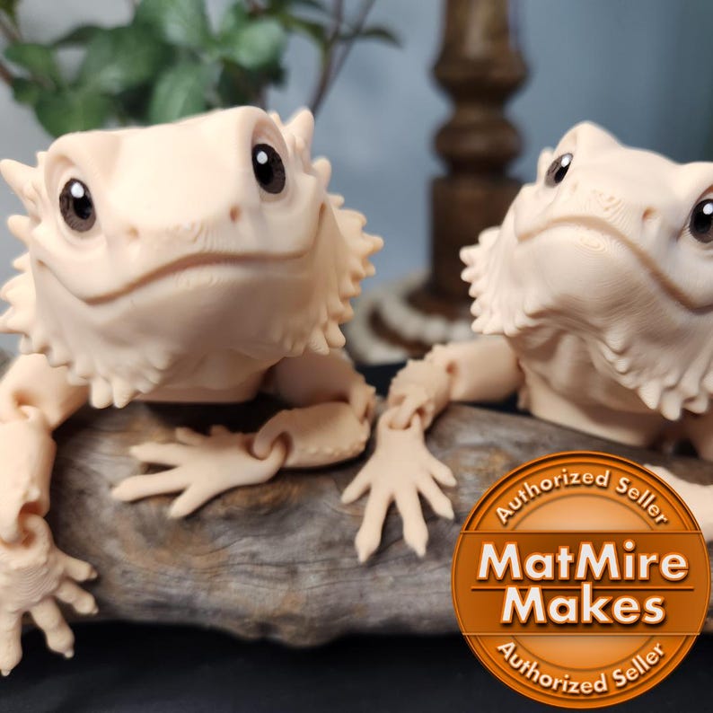 Bearded Dragon Articulated Figure - Etsy