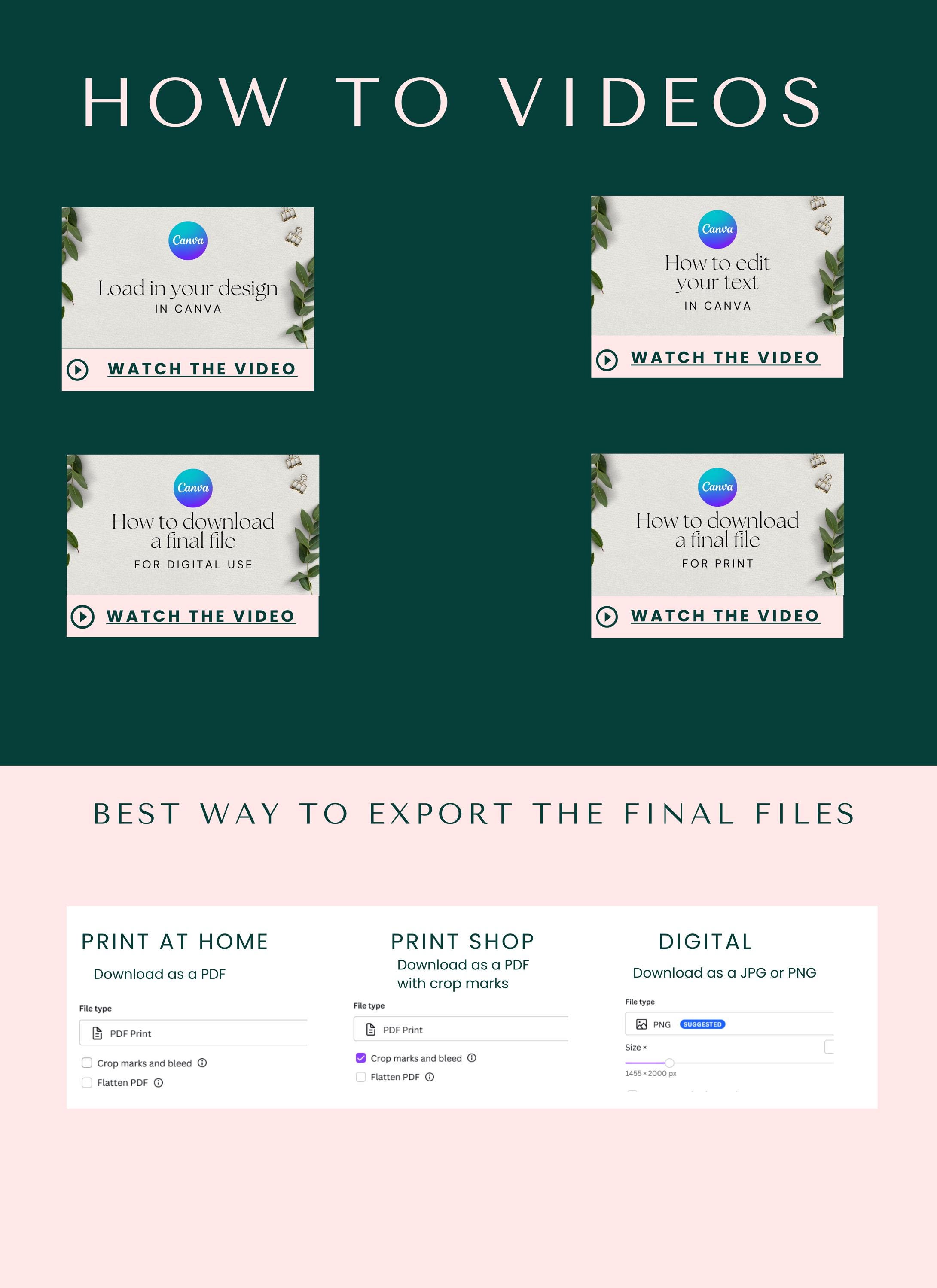 Editable Digital Resume Template | Instant Download & Printable ...