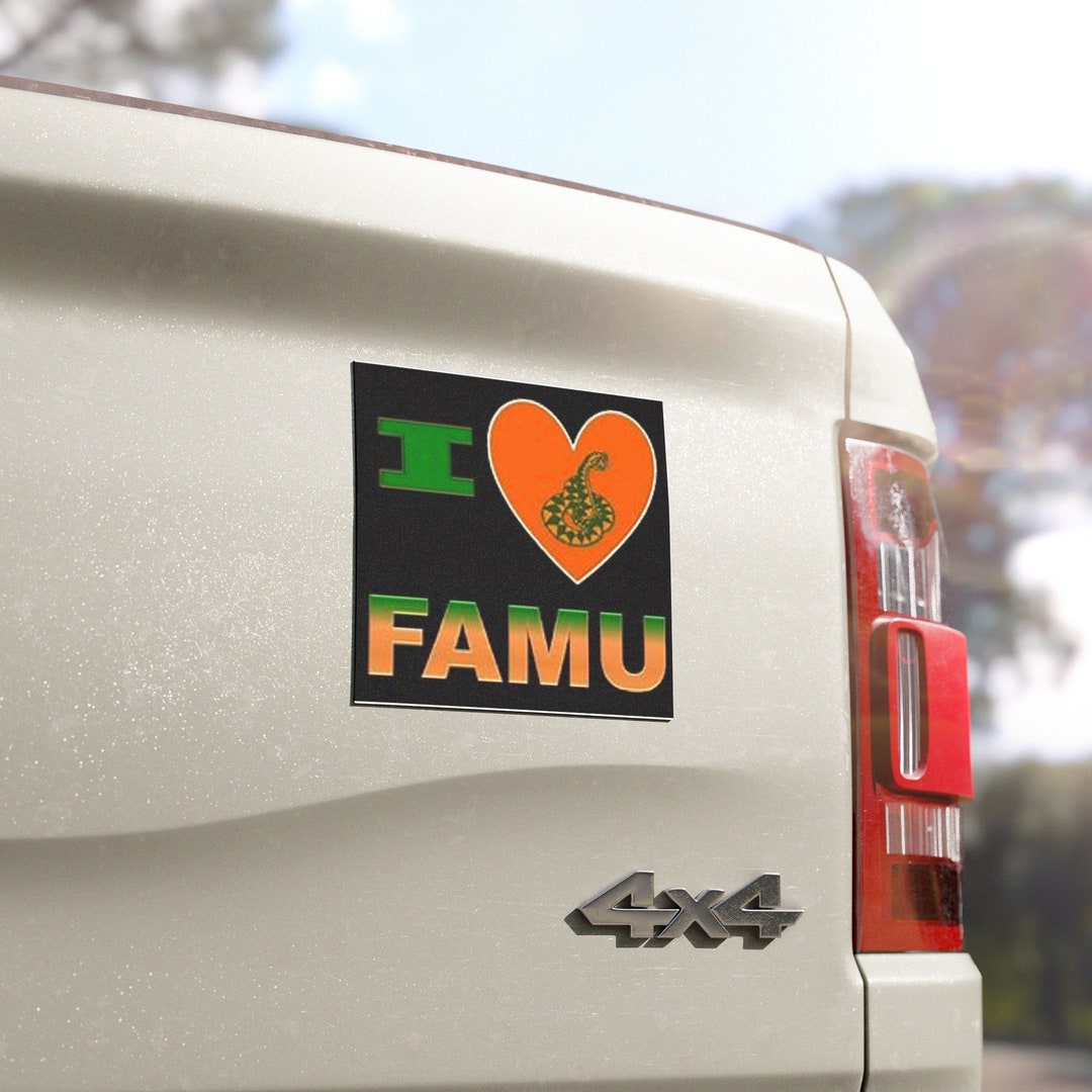 FAMU Brightest and Finest Rattler Car Magnets - Etsy