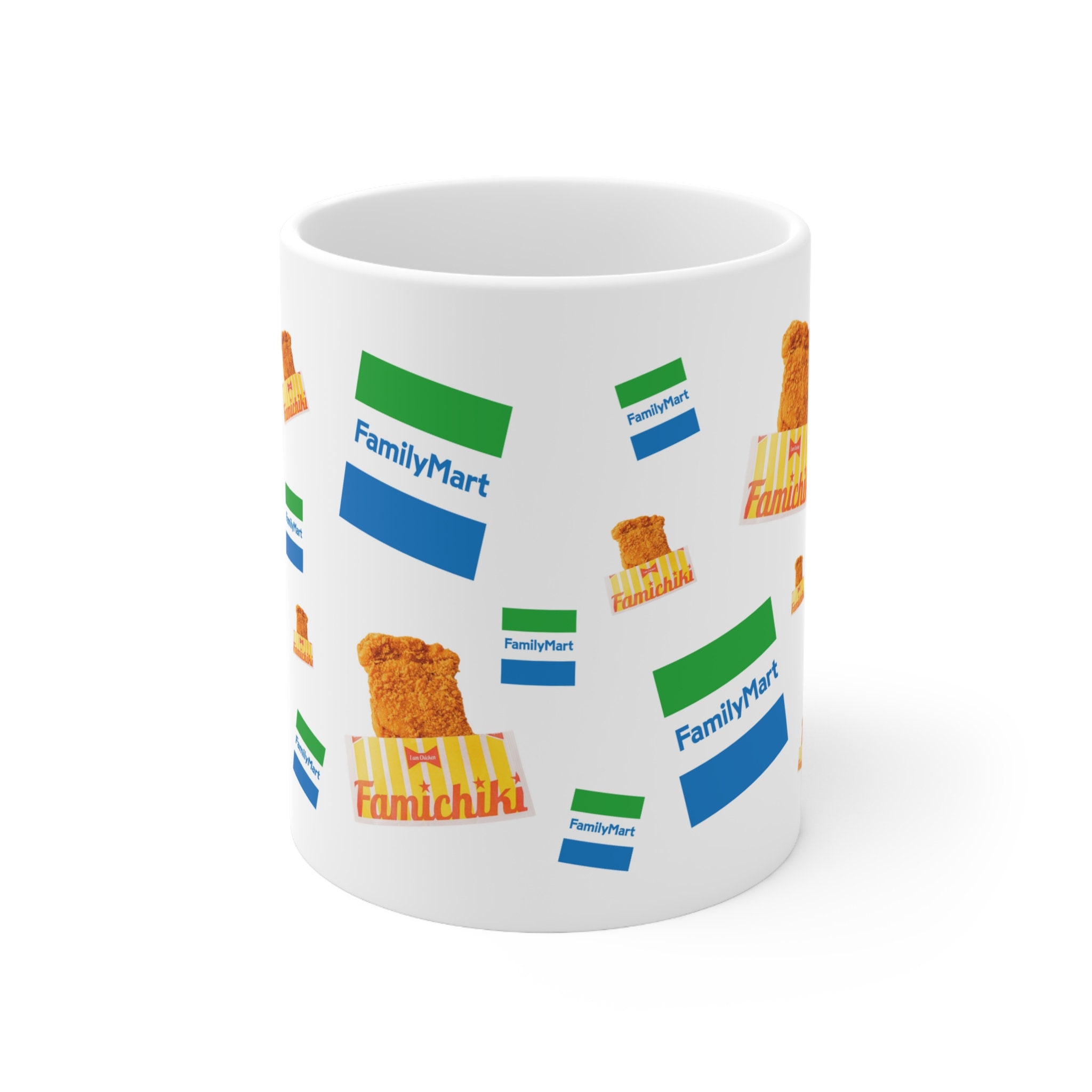 Family Mart Logo & Famichiki Fried Chicken 11oz Mug - Etsy