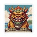 Shisa in Okinawa Japan Sticker, Japanese Gifts, Okinawna Gifts, Shisa ...