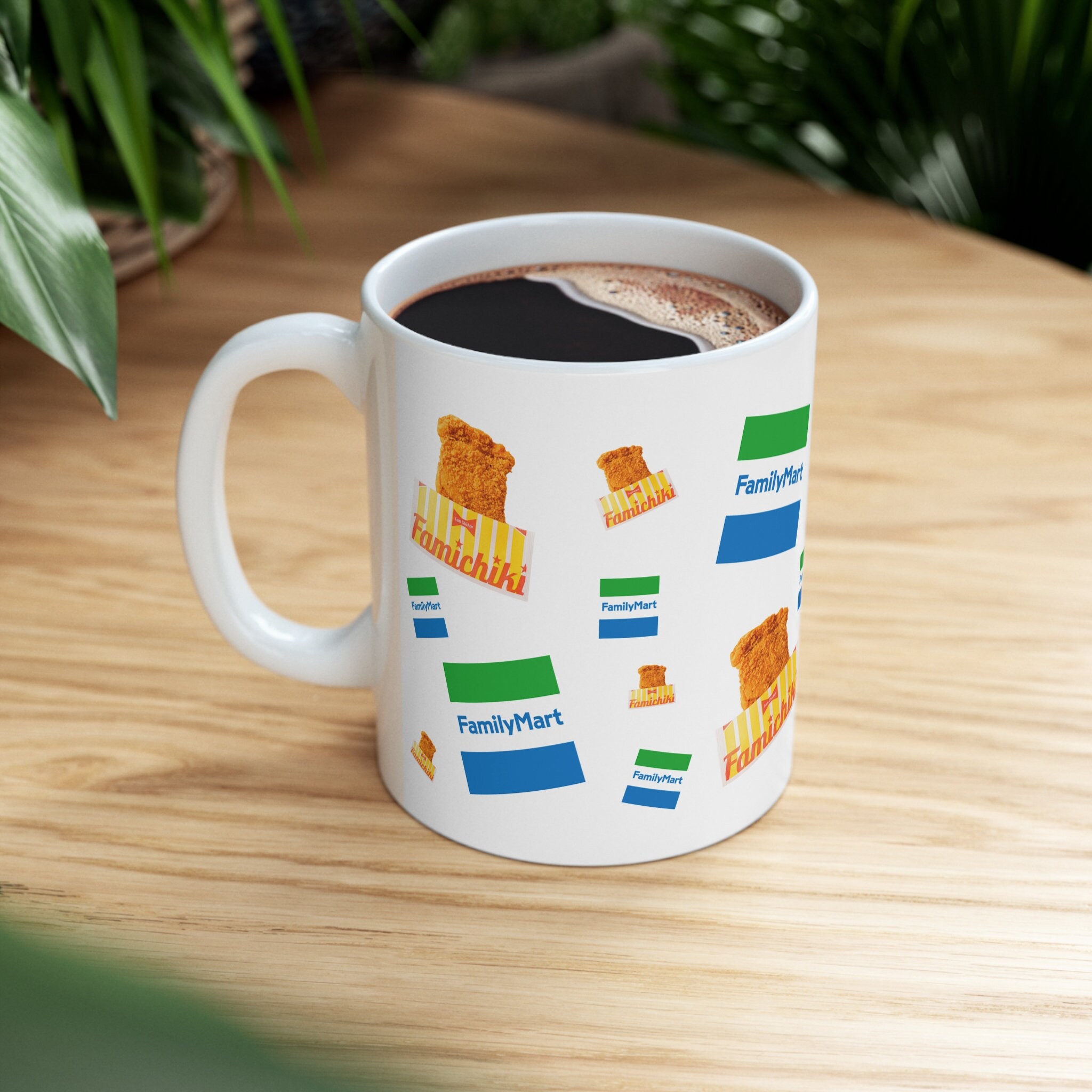 Family Mart Logo & Famichiki Fried Chicken 11oz Mug - Etsy