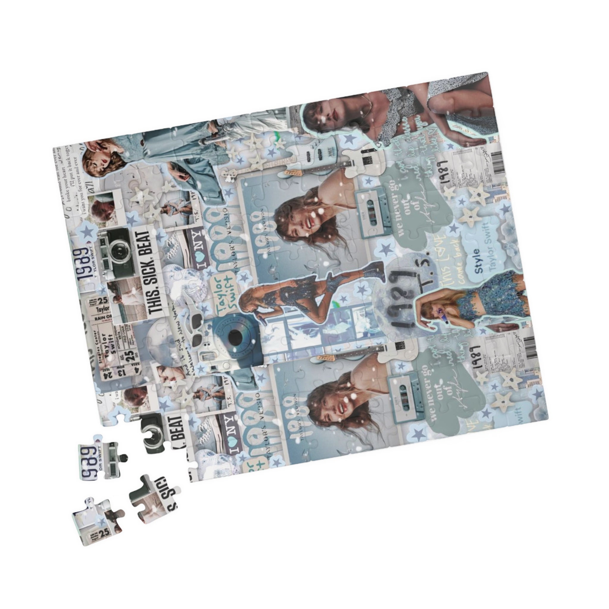 The Eras Tour Taylor Jigsaw Puzzle, Taylor Fan Gift sold by Lavanya ...