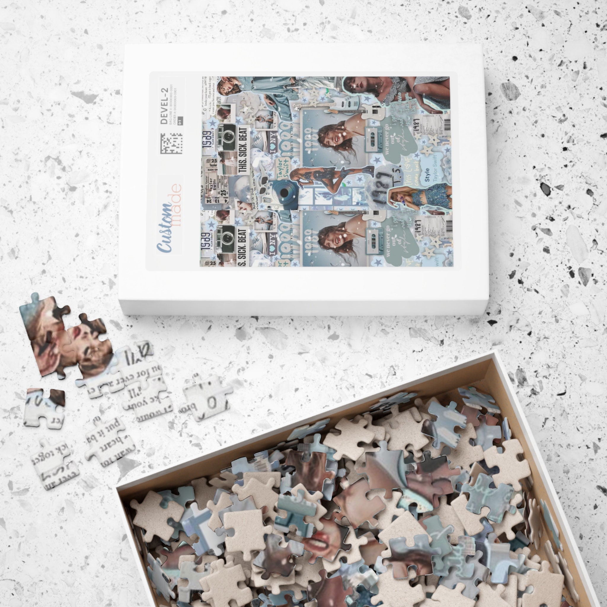 The Eras Tour Taylor Jigsaw Puzzle, Taylor Fan Gift sold by Adult ...