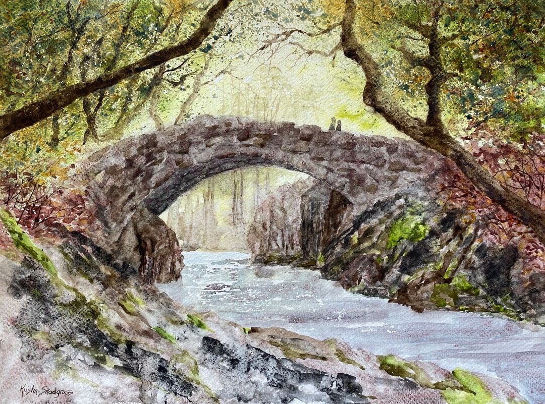 Giclee or Canvas Prints of My Original Painting - Bridging Together - Etsy