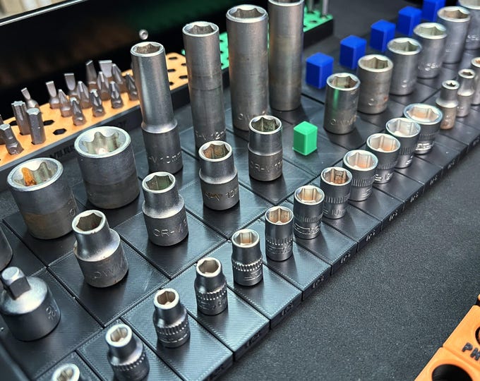 Socket Organizer 3d Design - Etsy Canada