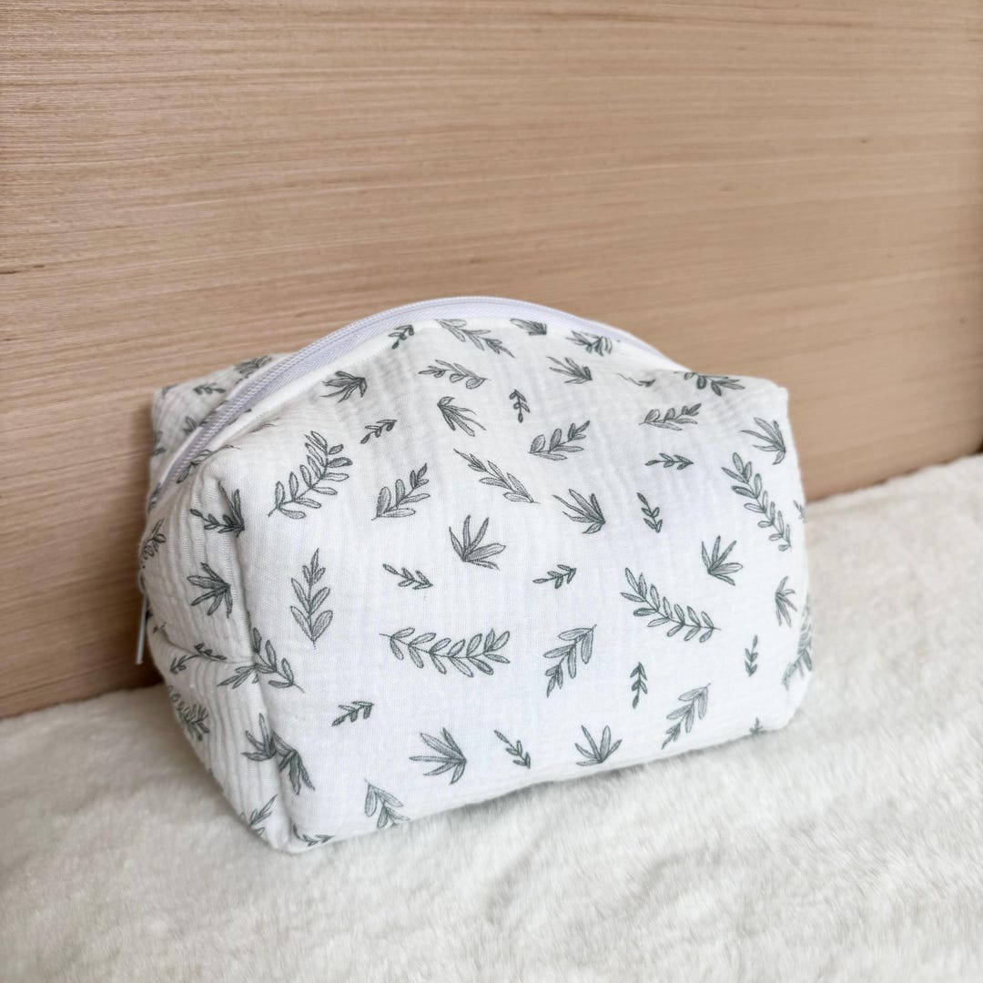 White Pouch | Makeup Pouch| Travel Pouch | Mom's Pouch | Baby's Pouch ...