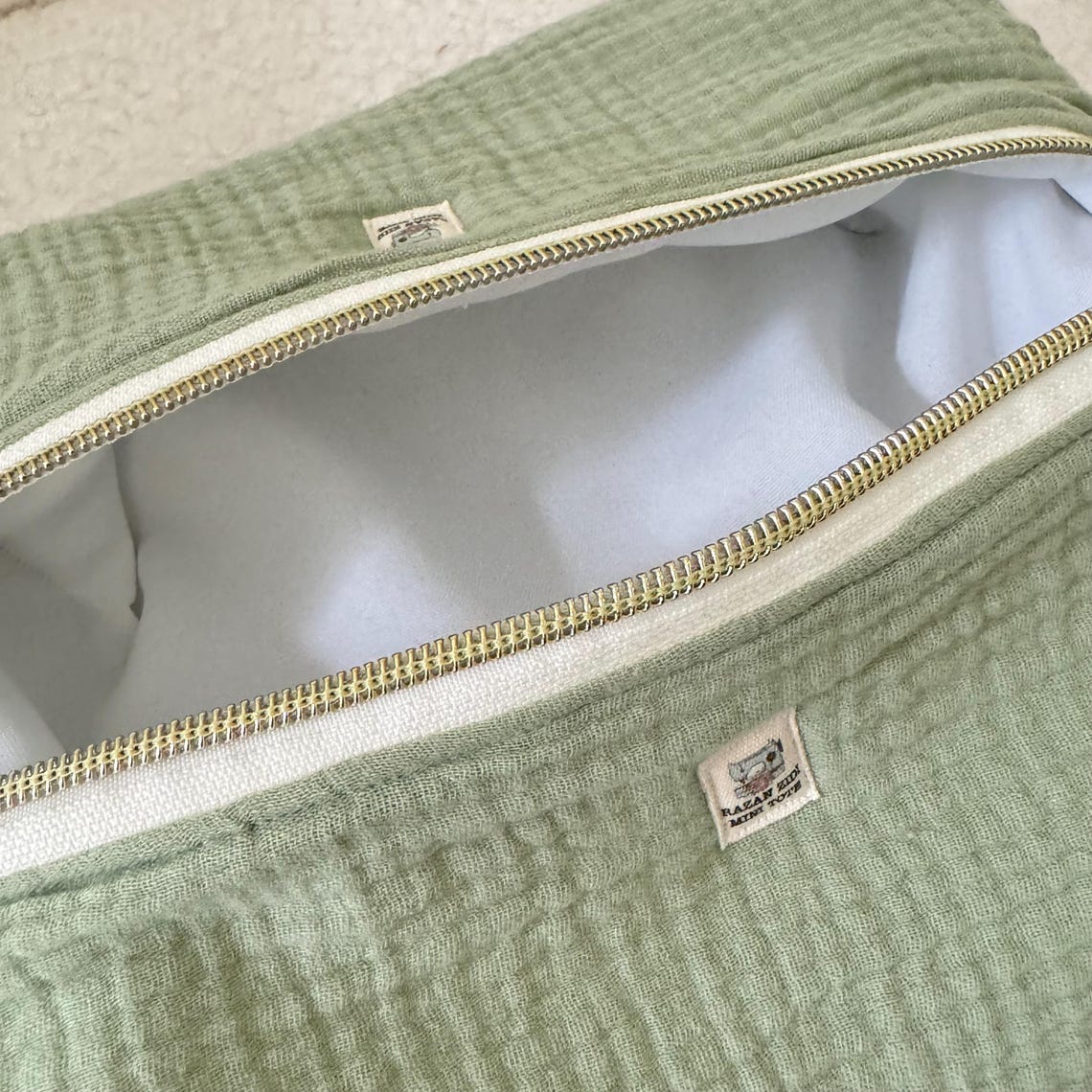 Sage Green Pouch | Bag - Etsy