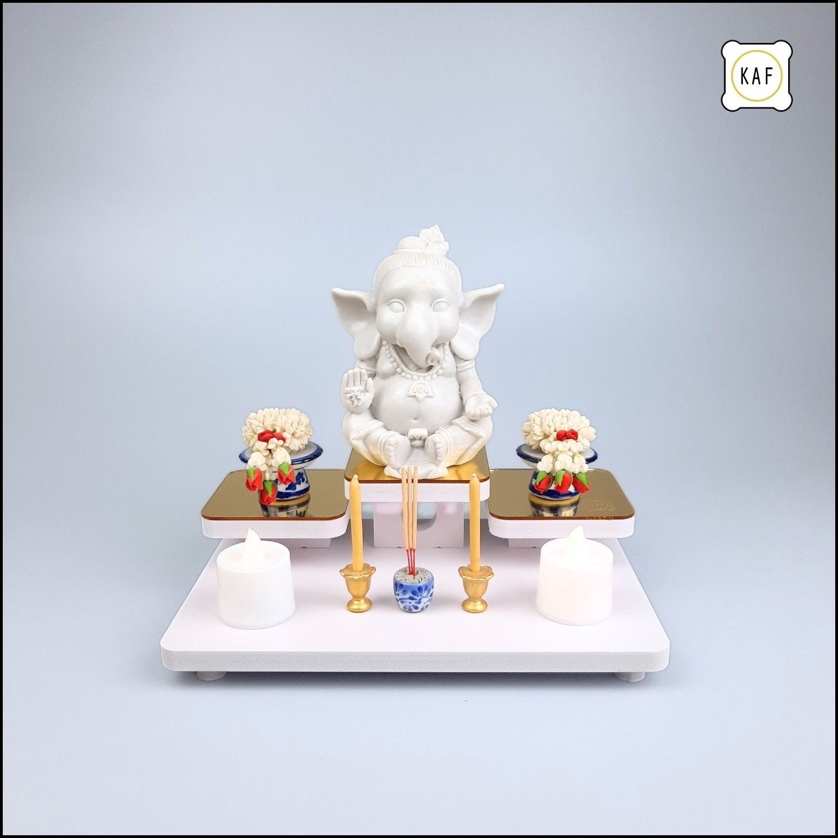 Minimal Buddha Shelf, Small Altar Table Set, Small Buddha Base, Mini ...