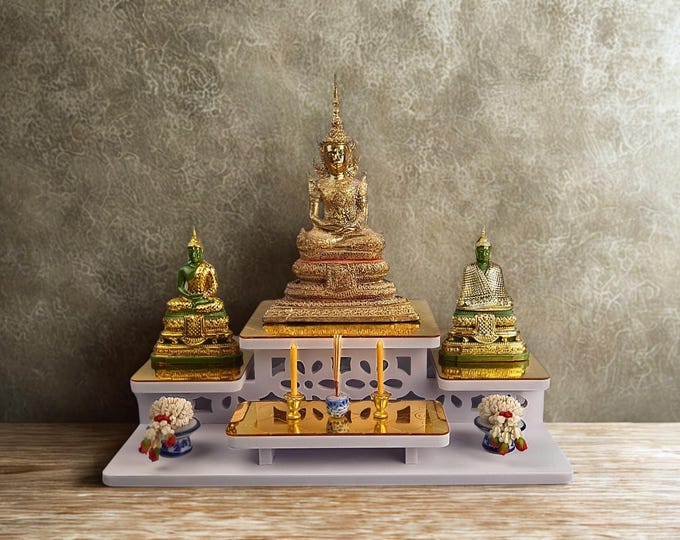 Buddhist Altar Table With Sliding Tray, Tabletop Buddha Altar, Wall ...