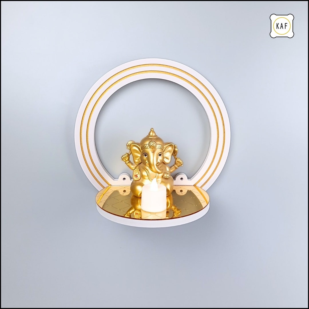 Wall-hanging Circular Altar, Altar Table Spiritual Altar,souvenir Shelf ...