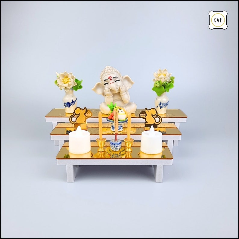 Tabletop Altar, Altar Table,step Ladder, Pedestal, and White Modern ...