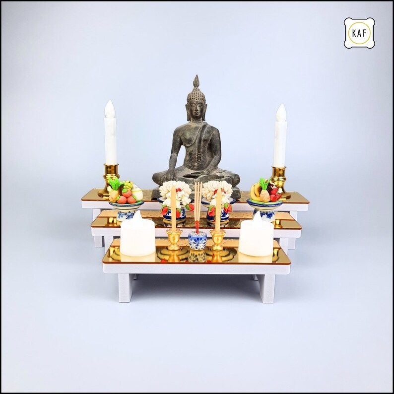 Tabletop Altar, Altar Table,step Ladder, Pedestal, and White Modern ...