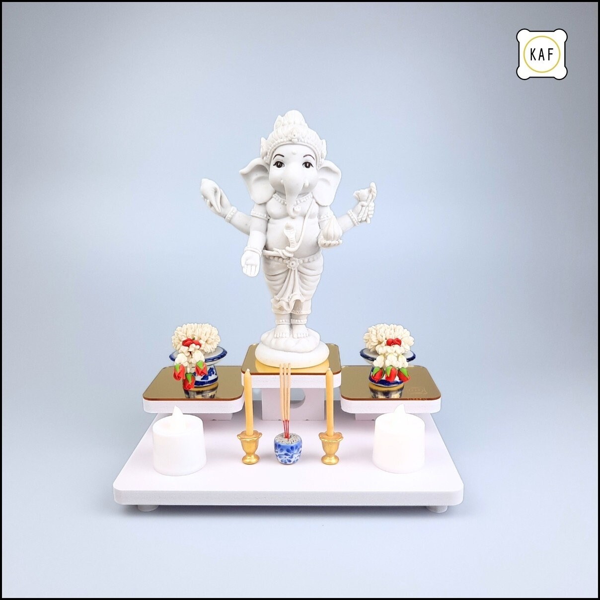 Minimal Buddha Shelf, Small Altar Table Set, Small Buddha Base, Mini ...