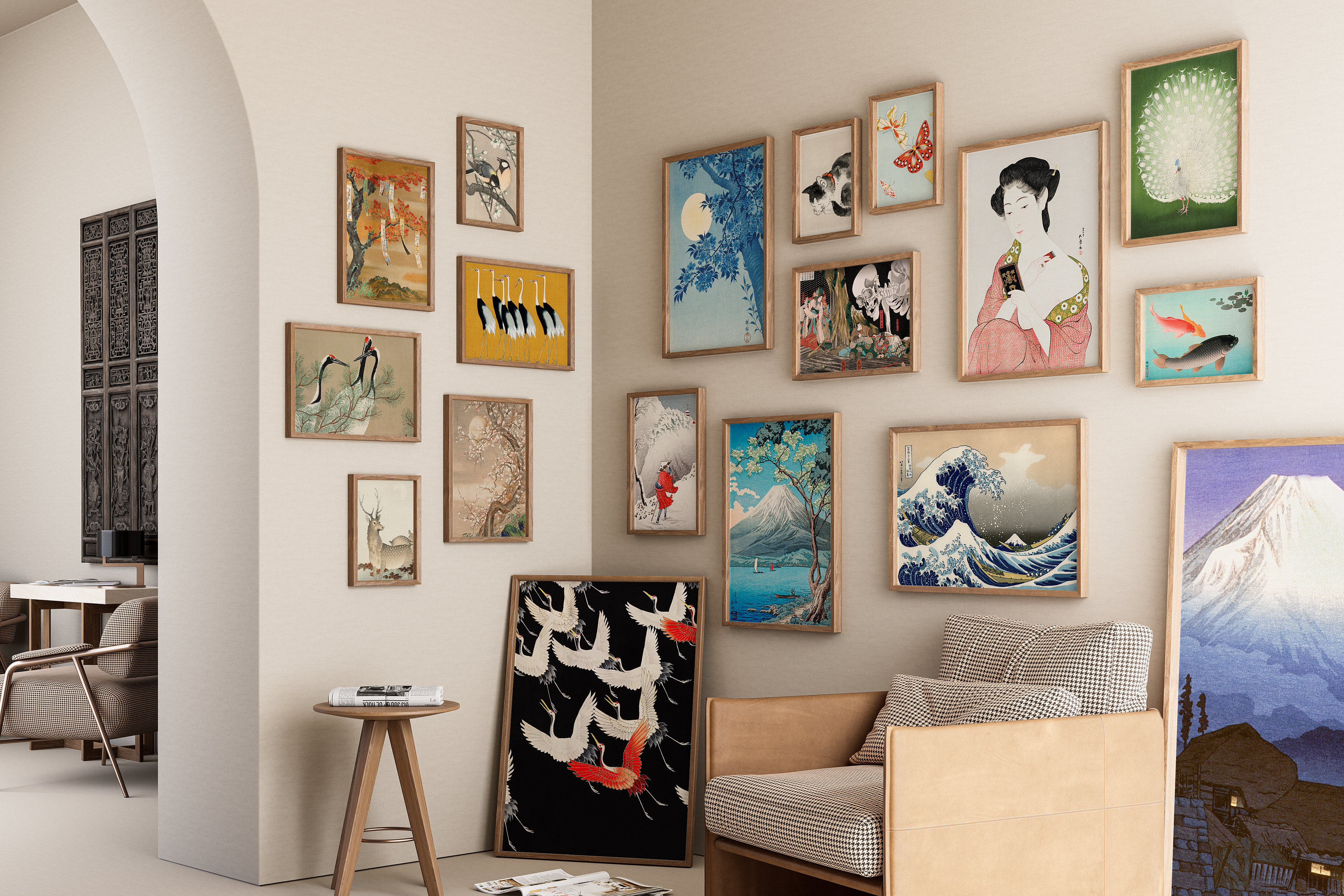 1000+ Printable Vintage Art Prints - Home Decor - Eclectic Gallery Set ...