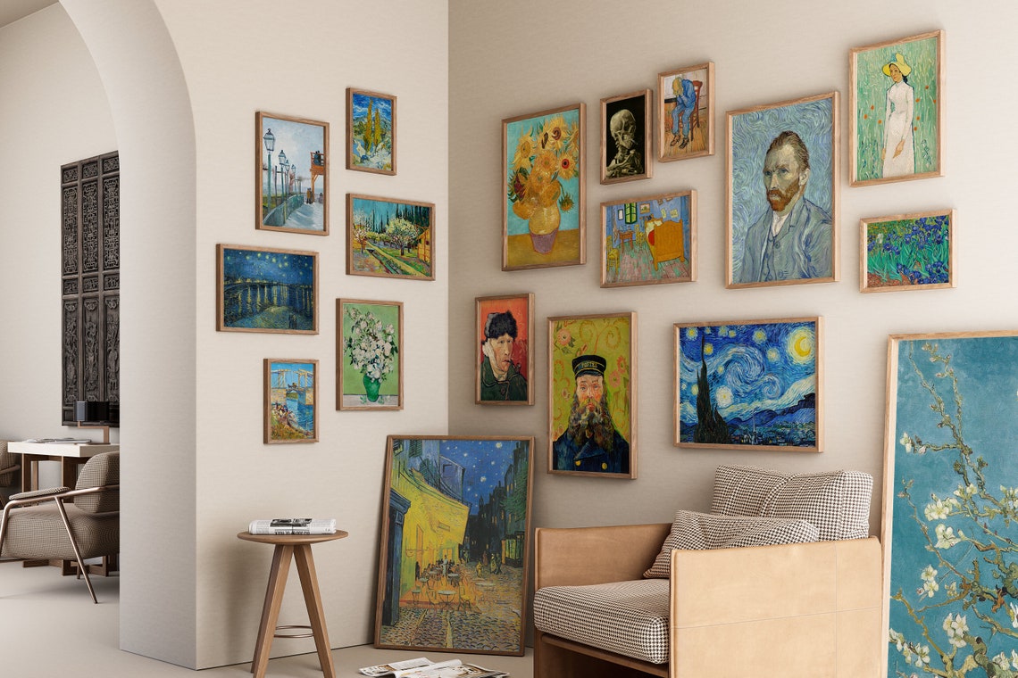 1000 Printable Vintage Art Prints Home Decor Eclectic Gallery Set MEGA ...