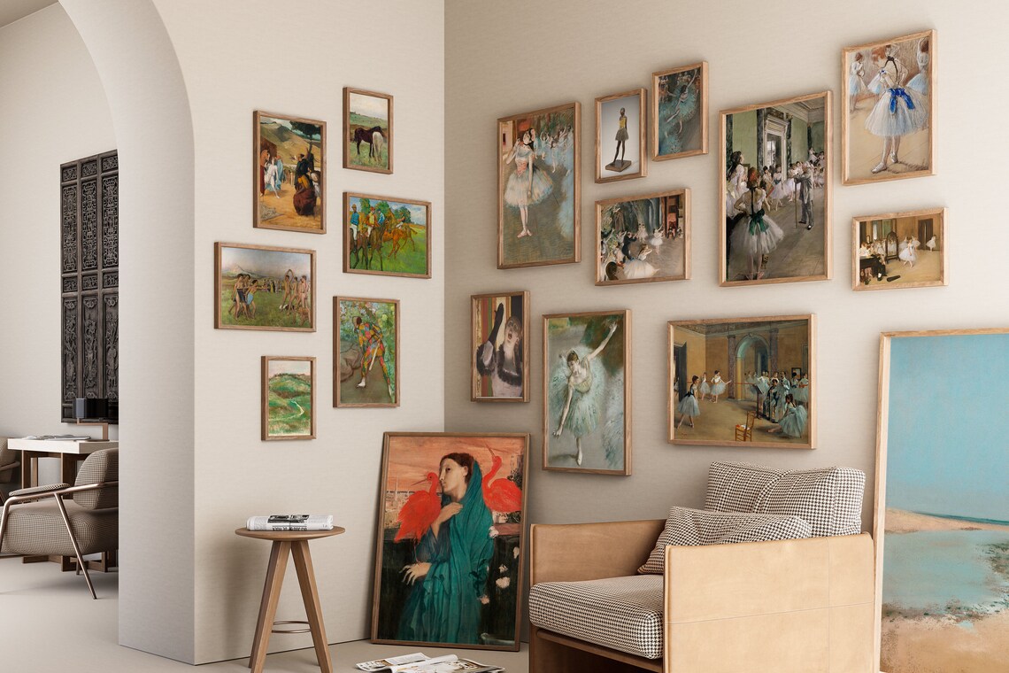 1000 Printable Vintage Art Prints Home Decor Eclectic Gallery Set MEGA ...