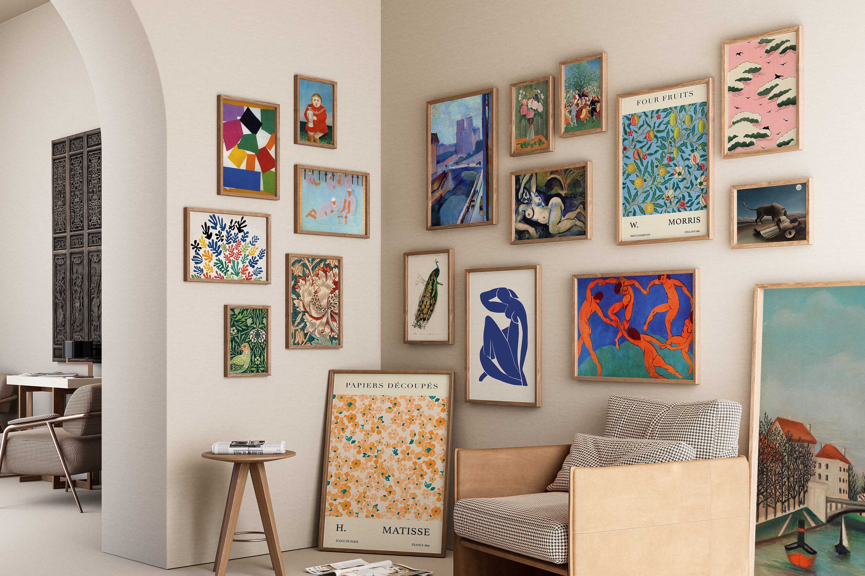 1000+ Printable Vintage Art Prints - Home Decor - Eclectic Gallery Set ...