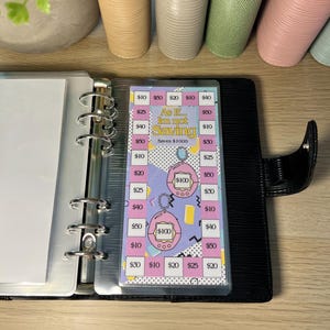The 90s Vault Savings Challenge Bundle A6 Laminate Envelope Cash ...