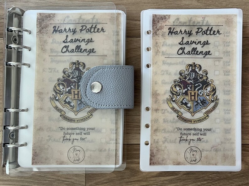 Harry Potter Savings Challenge Bundle with Binder Gloss or Matte ...