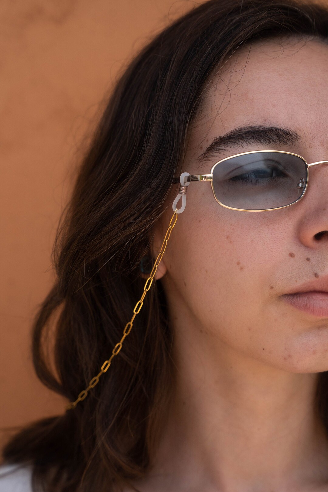 Gold and Silver Glasses Chain | Thick Gold or Silver Stainless Steel ...
