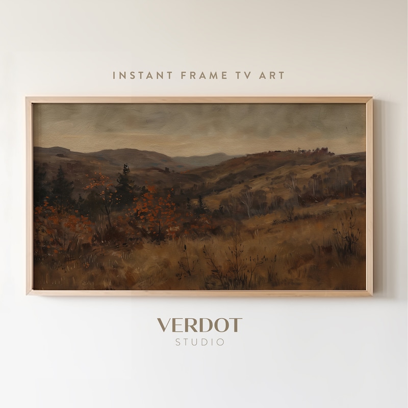 Moody Hills Wall Art - Etsy